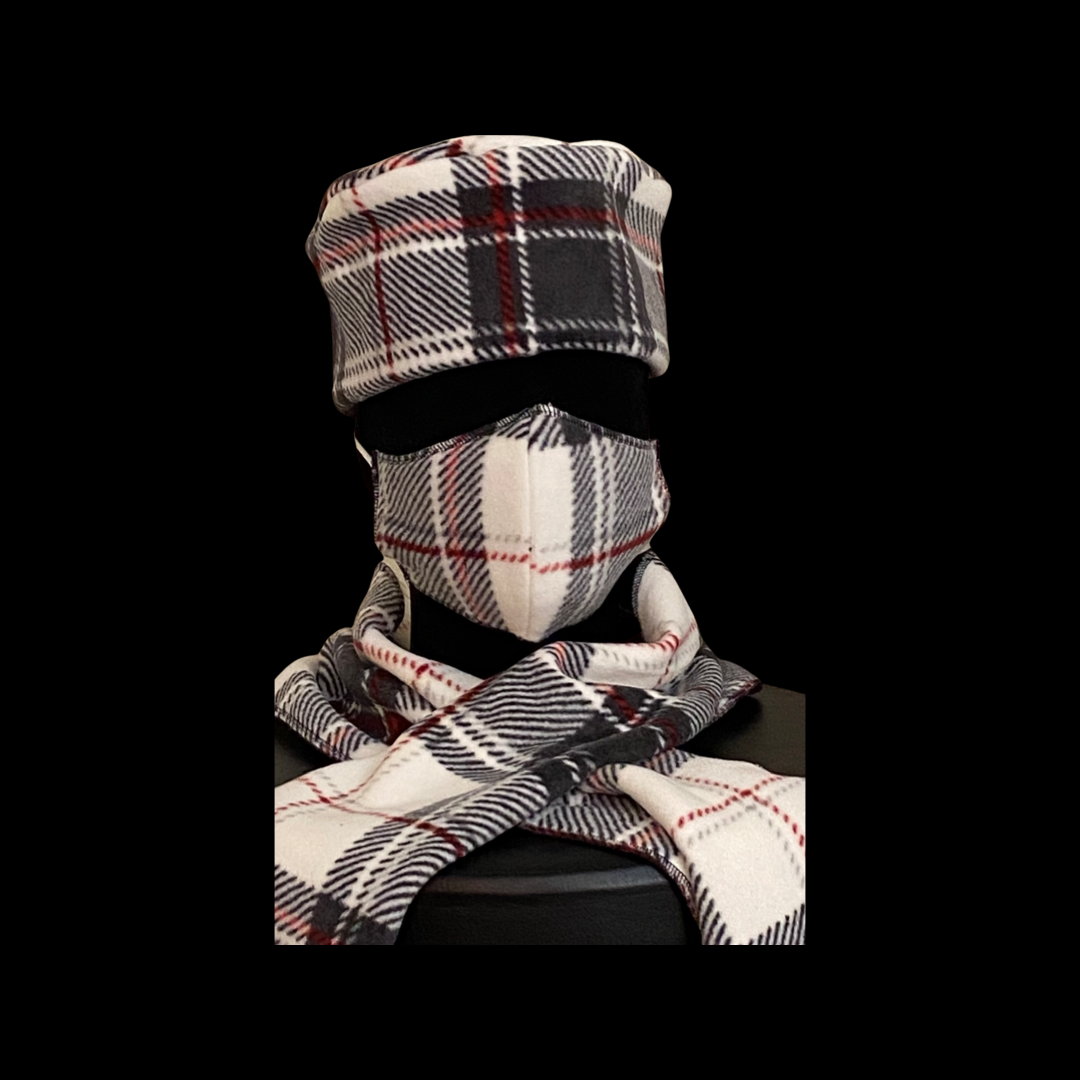 3pc Fleece Hat set – PK Creations